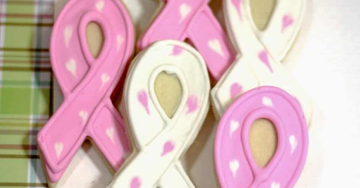 Cancer Ribbon Cookies at Stephen Jamerson blog