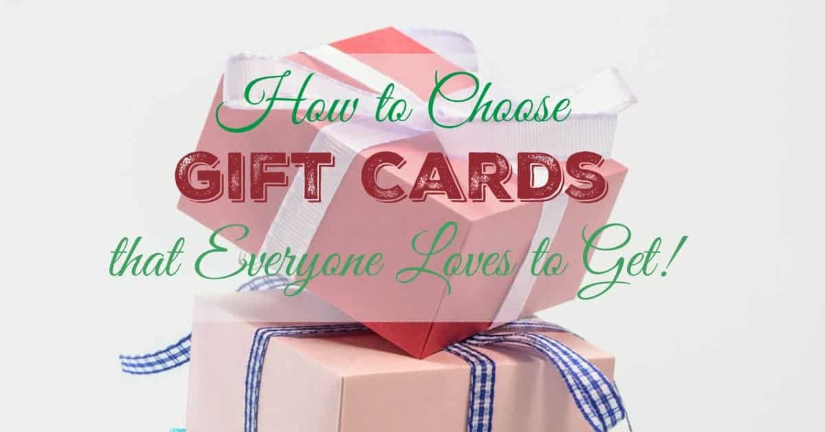 How to Choose Gift Cards that Everyone Loves to Get! in Feb 2026 ...